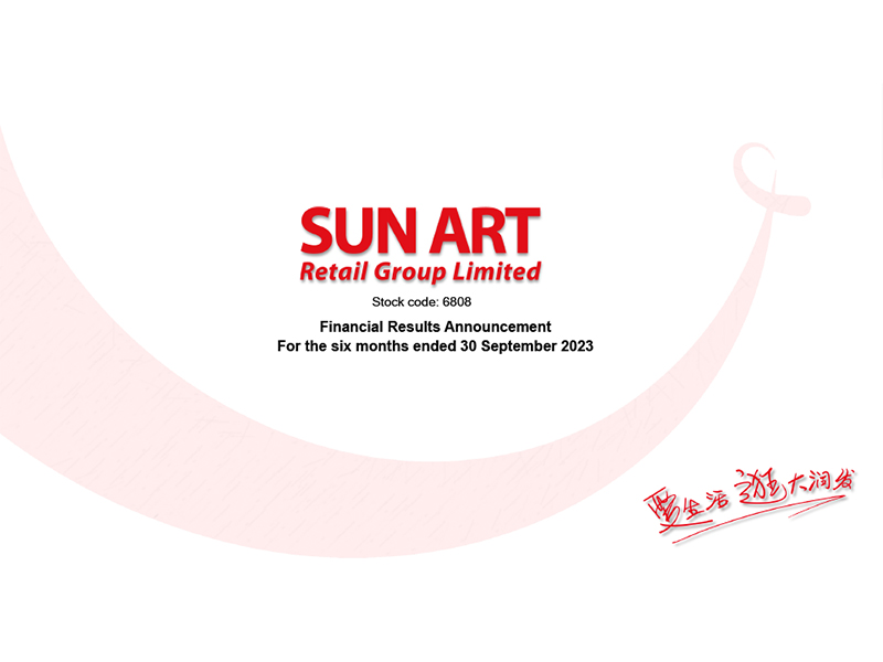 Sun Art Retail Group Limited - Investor Relations > Webcast and ...